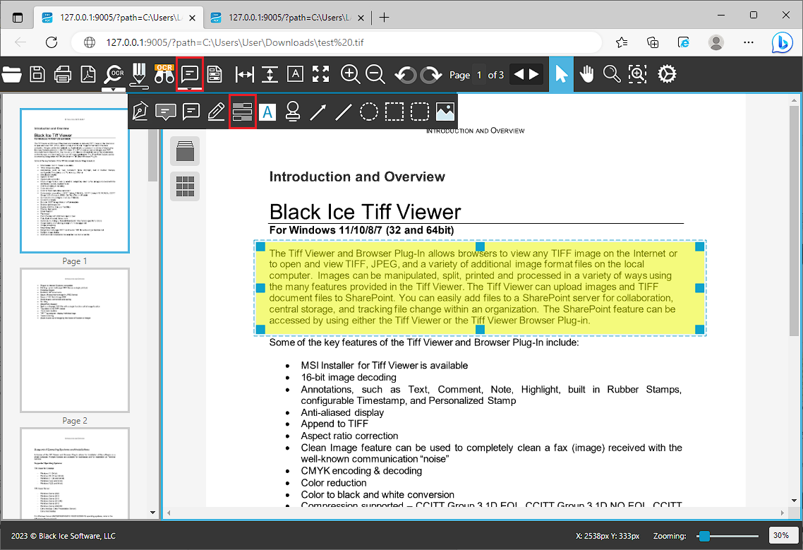 Highlight Annotation